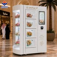 China Winnsen Outdoor Flower Vending Machine Touch Screen Self-Service Fresh Bouquet Dispenser for KSA UAE for sale