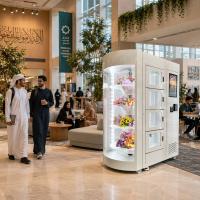 China Winnsen Turnkey OEM Flower Vending Machine Full Custom Branding SDK Arabic UI for Middle East Market for sale