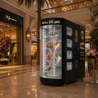China Winnsen High-Temperature Resistant 24/7 Fresh Flower Vending Machine with Temperature Controlled Built for Middle East for sale