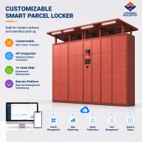 China Winnsen Tourist Smart Parcel Delivery Locker Outdoor Weatherproof 24/7 for Resort Island for sale