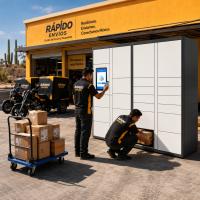 China Modular Smart Parcel Locker with Multi Payment Options for Quick ROI in Last Mile Logistics for sale