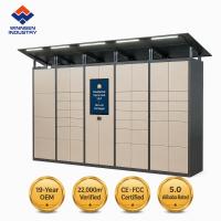 China Stainless Steel Outdoor Waterproof 24/7 Smart Parcel Locker for Residential Communities for sale