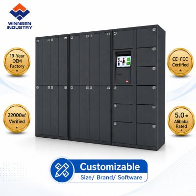 China Smart Laundry Locker with 15.6