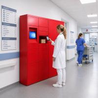 China Winnsen Smart Parcel Locker with Electronic Lock and 15.6