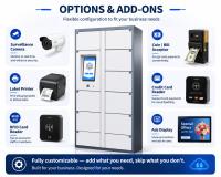 China Winnsen Smart Parcel Locker with Electronic Lock and 15.6