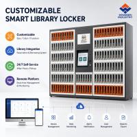 China Winnsen Smart Parcel Locker with 15.6