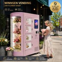 China Smart Flower Vending Machine with 22