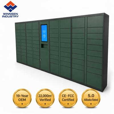 China Winnsen Smart Parcel Locker with 15.6