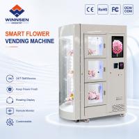 China Winnsen 360 Rotation Automatic Large Box Flower Vending Machine with 22 Inch Touch Screen and Multiple Payment Options for sale