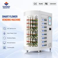 China Rose Flower Vending Machine with 48 Slots Refrigerated System and Humidifier System for sale