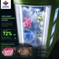 China Rose Flower Vending Machine with 48 Slots Refrigerated System and Humidifier System for sale