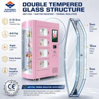 China Rose Flower Vending Machine with 48 Slots Refrigerated System and Humidifier System for sale