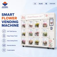 China Smart Flower Vending Machine with Refrigerated System 15.6-inch Touch Screen and Multiple Payment Options for sale