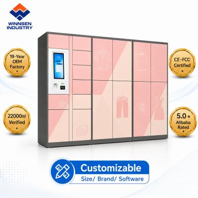 China Winnsen Smart Laundry Locker with 15.6
