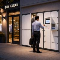 China Winnsen Smart Laundry Locker with 15.6