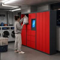 China Winnsen Smart Laundry Locker with 15.6