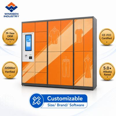 China Smart Laundry Locker with 15.6