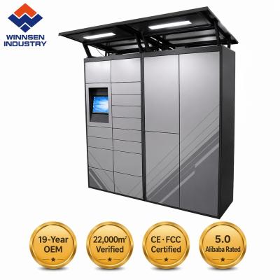 China Winnsen Prescription Smart Parcel Medicine Delivery Locker Temperature Controlled QR Code for Pharmacy Chain for sale
