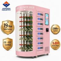 China Winnsen FCC Certified R290 Eco Fresh Flower Vending Machine ADA Compliant 24/7 Automated Floral Kiosk for USA for sale