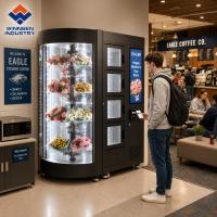 China Winnsen 24/7 College Campus Refrigerated Smart Flower Vending Machine ADA Compliant for USA University for sale