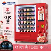 China Winnsen Cupcake and Bread Vending Machine for Supermarket Coffee Shop Office Lobby for sale