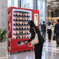 China Winnsen Cupcake and Bread Vending Machine for Supermarket Coffee Shop Office Lobby for sale