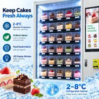 China Winnsen Commercial Bakery Vending Machine with Refrigeration Smart Elevator for Bread Pastry Sale for sale