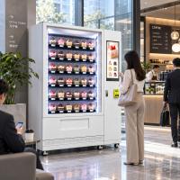 China Winnsen Smart Elevator Cake Vending Machine No Drop Delivery Refrigerated Glass Display Cabinet for sale