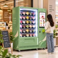 China Winnsen Refrigerated Bakery Cake Vending Machine CE FCC Certified OEM ODM Custom Logo Design for sale