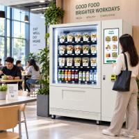 China Winnsen Commercial Salad Vending Machine Self Service Healthy Food 24 Hour Retail for sale