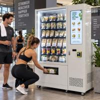 China Winnsen Salad Vending Machine with Smart Elevator No Drop Gentle Delivery for sale