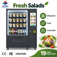 China Winnsen Refrigerated Salad Vending Machine for Gym Fitness Center Fresh Meals for sale