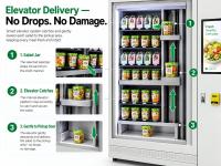 China Winnsen Refrigerated Salad Vending Machine for Gym Fitness Center Fresh Meals for sale