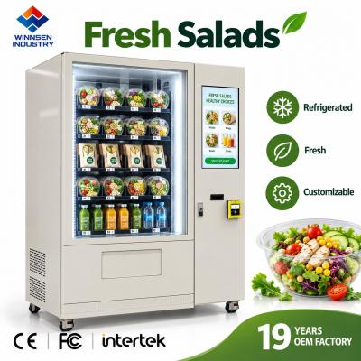 China Winnsen Salad Vending Machine for Office Building Campus Healthy Lunch Anytime for sale