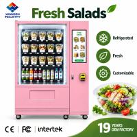 China Winnsen Smart Salad Vending Machine for Supermarket Food Court Fresh Quick Meal for sale