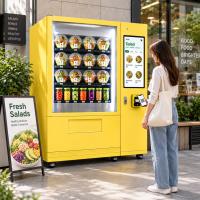 China Winnsen Refrigerated Salad Vending Machine with Cloud Platform Remote Management Reports for sale