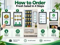 China Winnsen Cold Salad Vending Machine Fresh Healthy Bowls for Hospital Cafeteria Retail for sale