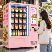 China Winnsen Commercial Salad Vending Machine Cashless Card QR Coin Payment Accepted for sale