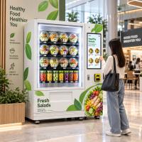 China Winnsen Salad Vending Machine with Android System CE FCC Certified One Year Warranty for sale