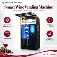 China Winnsen Smart Wine Vending Machine 24 Hour Unattended Cashless Card QR Payment Options for sale