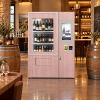 China Winnsen Commercial Wine Vending Machine 120 Bottle Capacity 18 Wine Selections Cold Storage for sale