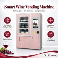 China Winnsen Commercial Wine Vending Machine 120 Bottle Capacity 18 Wine Selections Cold Storage for sale