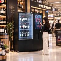 China Winnsen Refrigerated Wine Vending Machine Commercial Smart Self Service Retail for sale