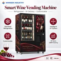 China Winnsen OEM ODM Custom Wine Vending Machine with Cloud Management CE FCC Certified for sale
