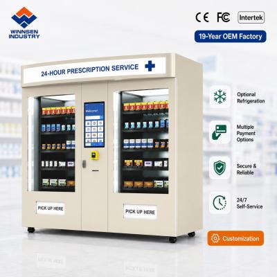 China Winnsen 24H Emergency Medicine Dispensing Machine Patient ID Verification for Hospital ER for sale