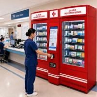 China Winnsen Campus Pharmacy Vending Machine 24H Medicine Dispenser for School Health Center for sale
