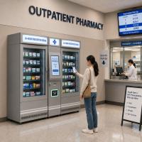 China Winnsen Outpatient Pharmacy Vending Machine Self Pickup Contactless Prescription for Hospital for sale