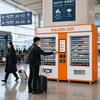 China Winnsen Station Pharmacy Vending Machine Compact Medicine Kiosk for Railway Airport for sale