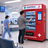 China Winnsen Hospital Pharmacy Vending Machine Self Service Medicine Dispenser Elevator Delivery for Emergency for sale