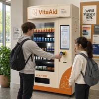China Winnsen 24H Smart Pharmacy Vending Machine Refrigerated Touchscreen Medicine Kiosk for Community for sale
